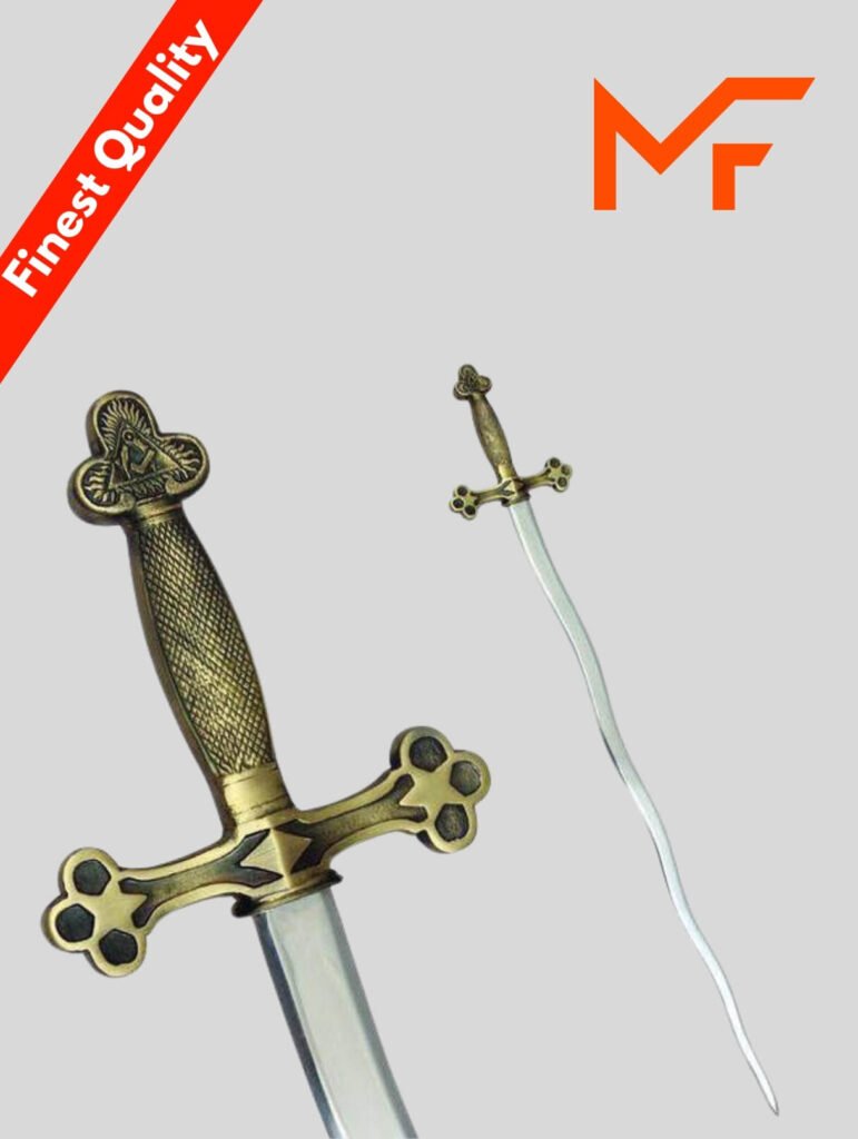 Etched Sword with Golden Handle - MagForce